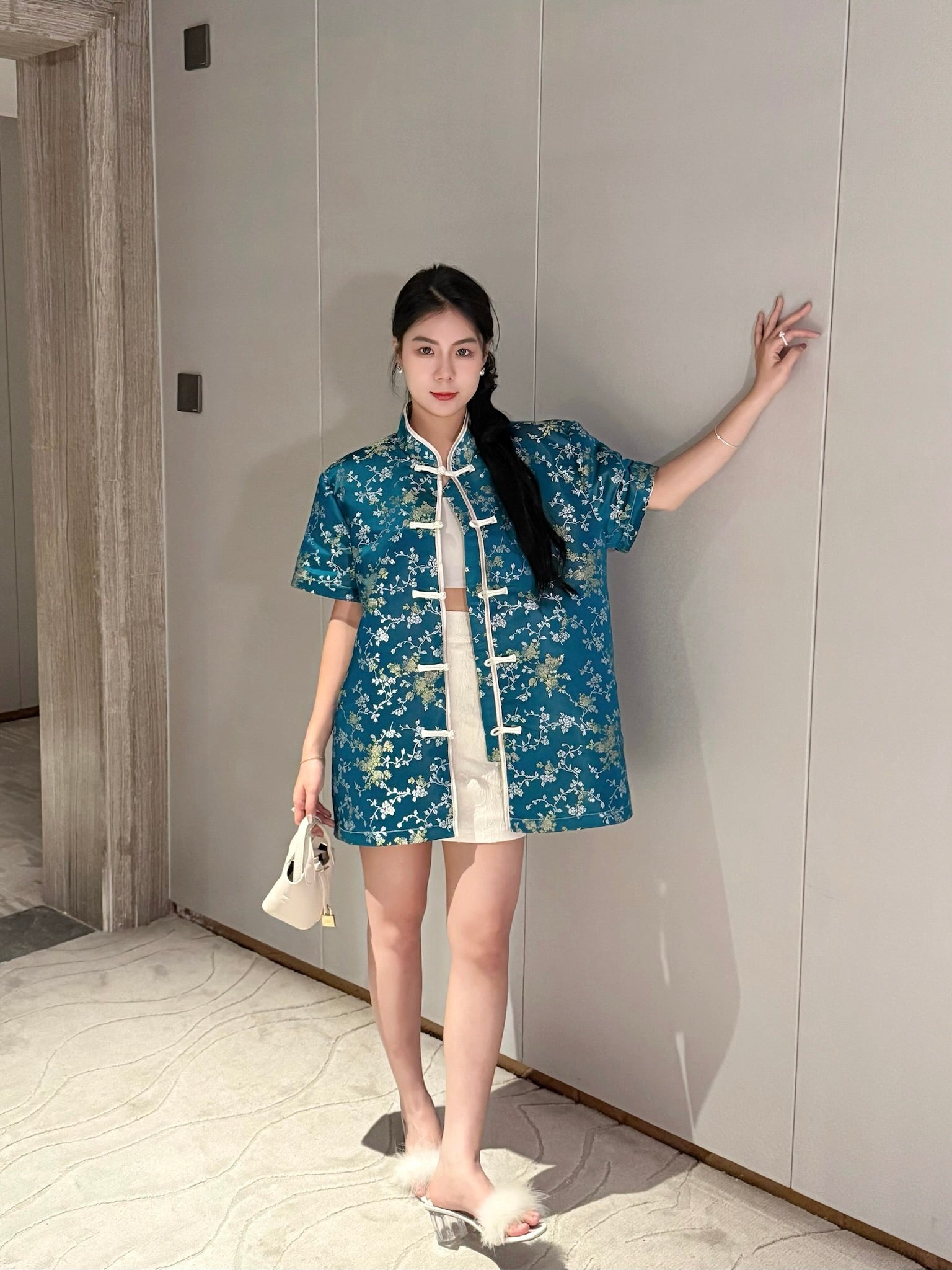 Jasmine & Bella Men Shirt 唐装